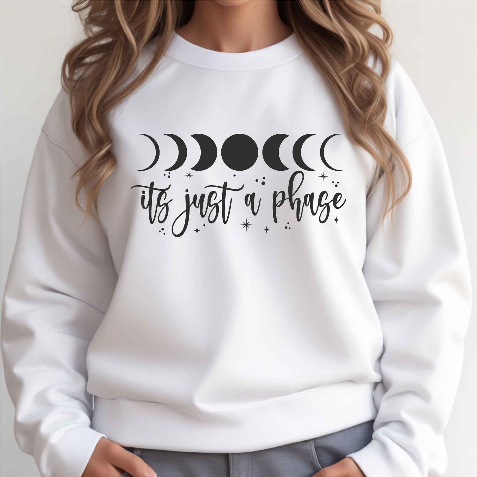 Moon Phases SVG, Boho Inspirational Design (PNG, SVG) - Etsy