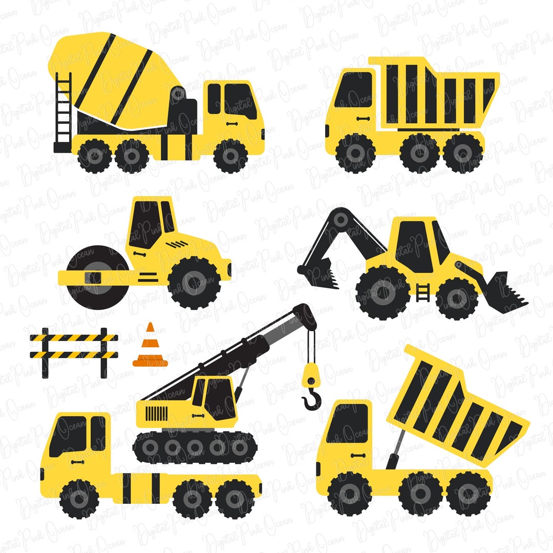 Construction Svg Bundle, Birthday Boy Svg, Construction Birthday Crew ...