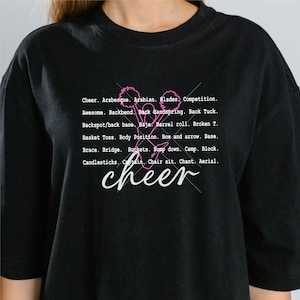 Cheer Typography SVG, Cheerleading Terms (SVG, PNG) - Etsy