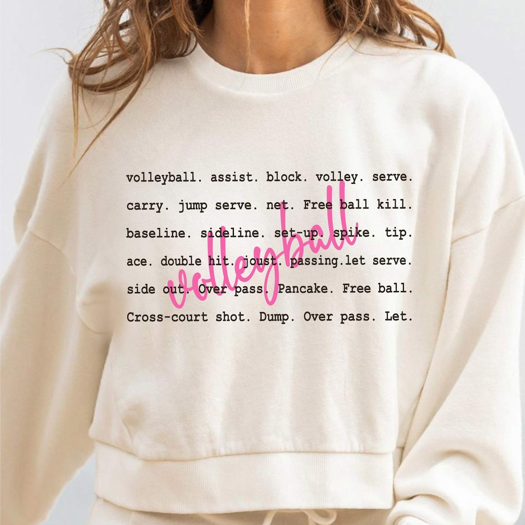 Volleyball Typography Words Customizable Svg Png Design. Volleyball ...