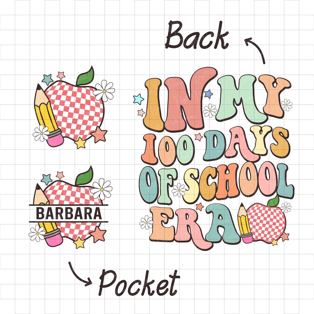 Disco Ball 100 Days of School SVG PNG Bundle, Groovy 100 Days Svg ...
