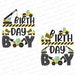 Construction Birthday Boy Svg Png, Birthday Boy Svg, Construction Svg ...