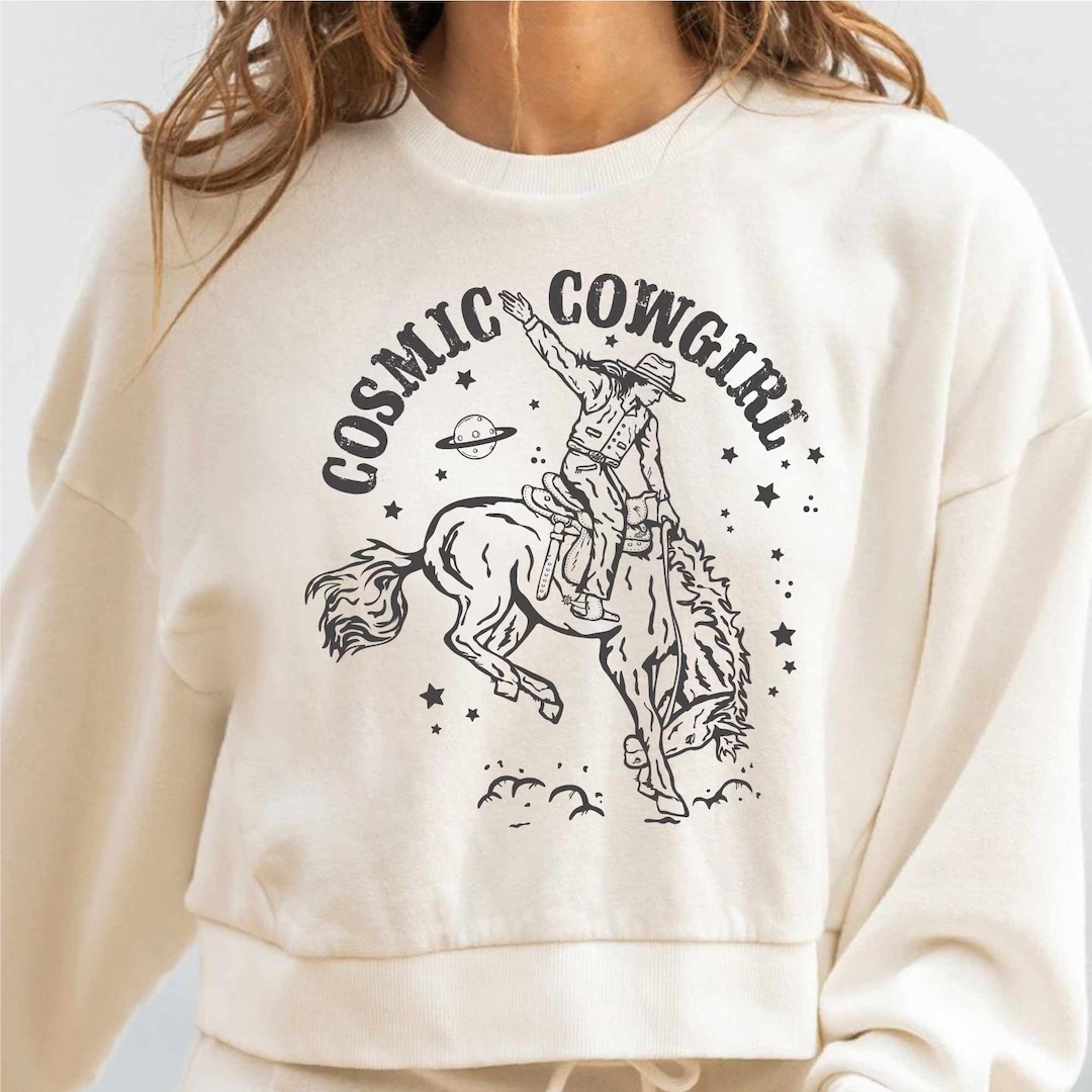 Cosmic Cowgirl Png, Cosmic Space Desert Cowgirl Png, Western Png Design ...