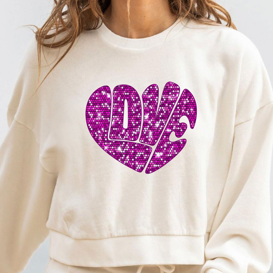 Pink Glitter Love Heart Png, Love Heart PNG, Pink Heart, Pink Glitter ...