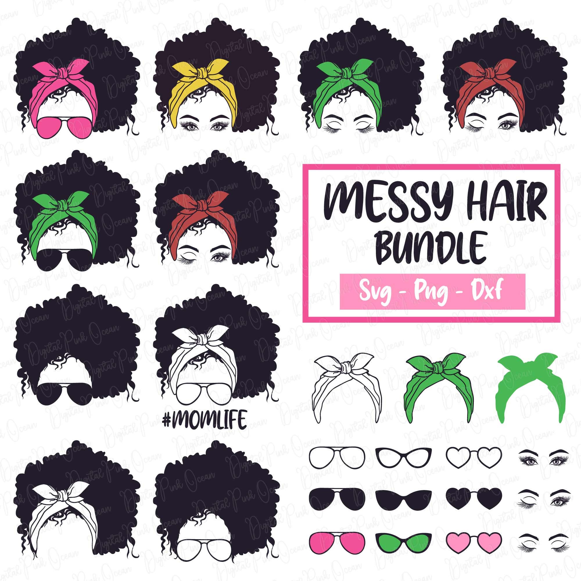 Afro Woman SVG, Afro Girl Svg, Afro Queen Svg, Afro Lady Svg, Curly ...