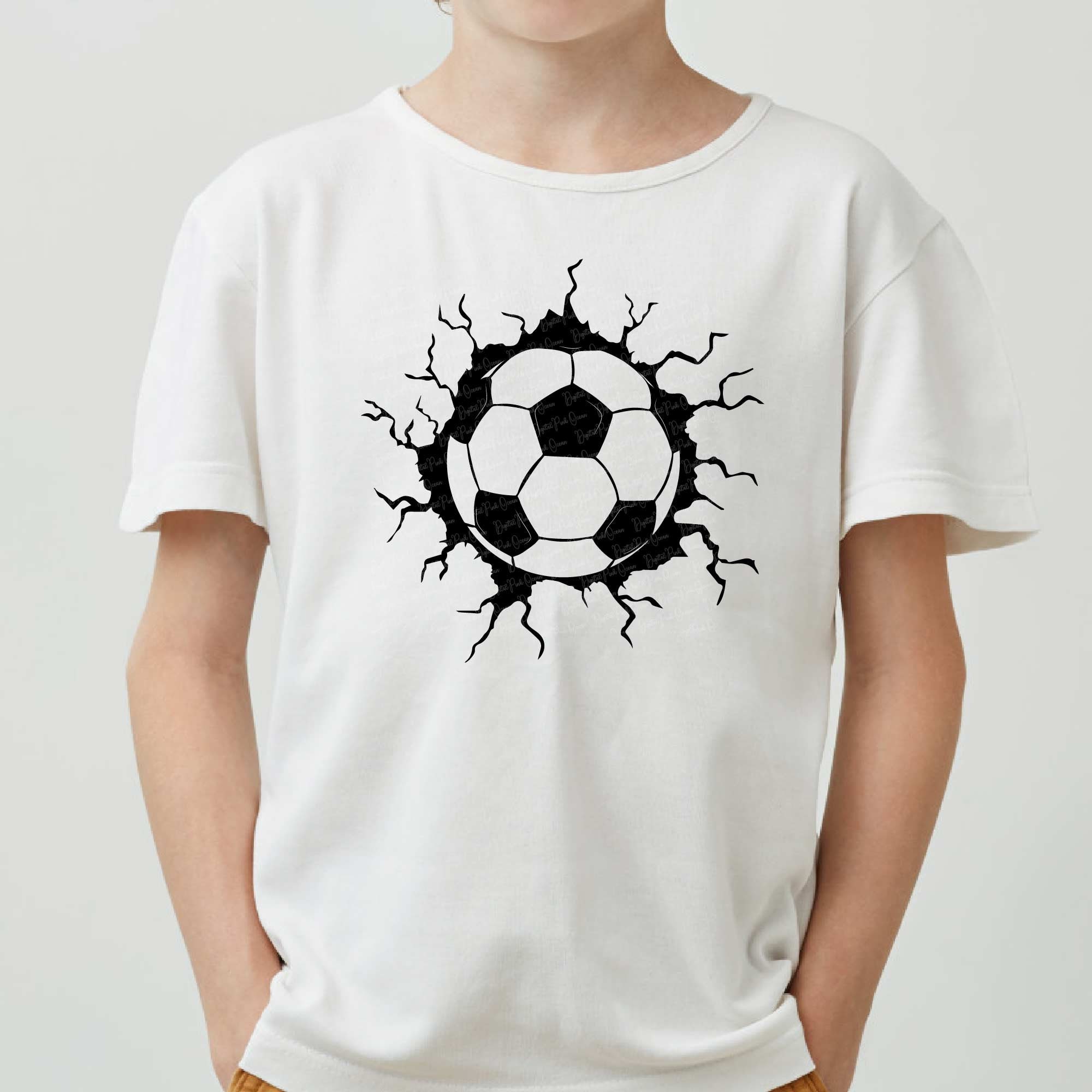 Soccer Ball Monogram SVG Bundle, Kids and Team Designs (digital ...