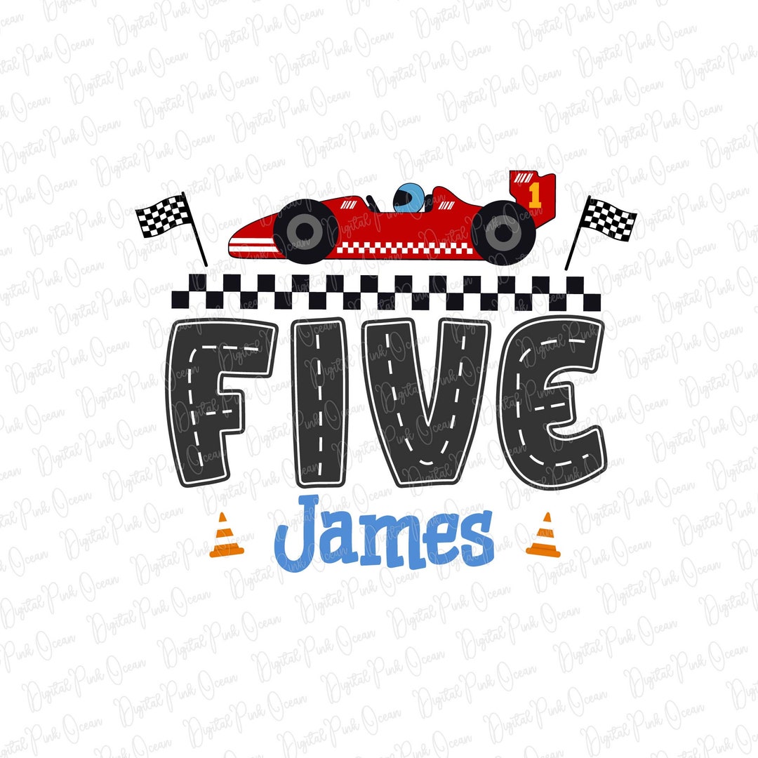 Five Fast SVG, 5nd Birthday Svg, Fifth Birthday Svg, 5nd Birthday Svg ...