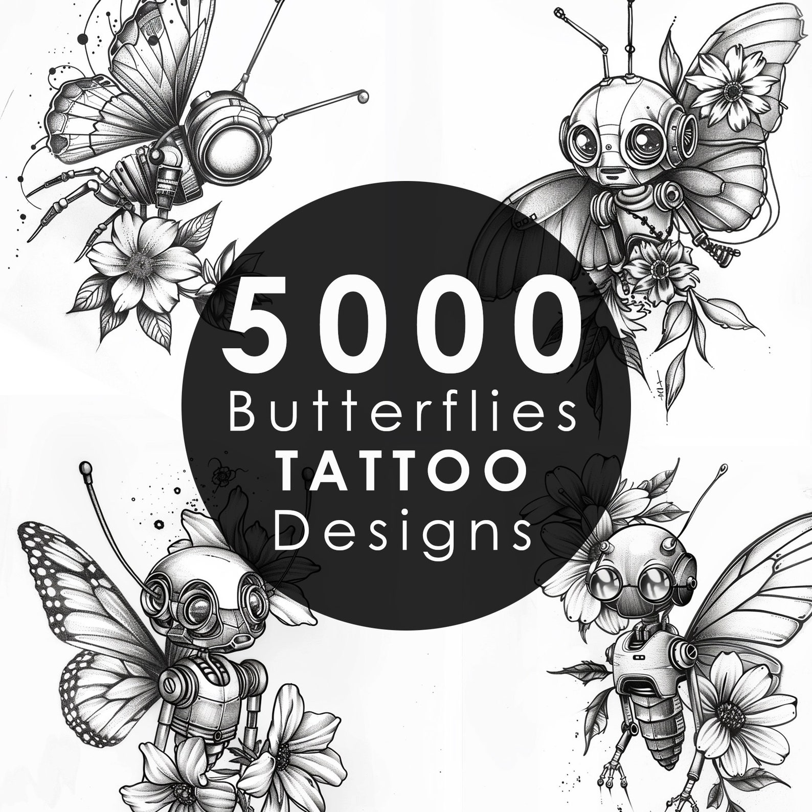 5000+ Butterflies and Moths Ultimate Bundle Tattoo Designs Unique High ...