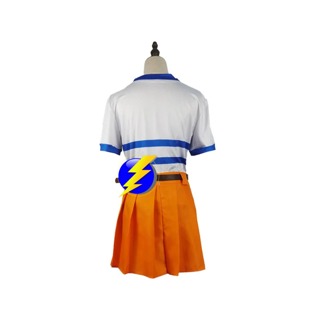 Movies One Piece Anime Nami Cosplay Costume Nami Uniform Shirt - Etsy ...