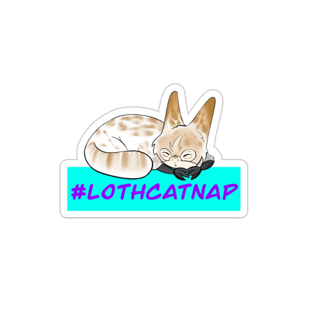Lothcat Napping Sticker / Sabine Wren / Ahsoka / Rebels / Loth - Etsy