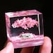 Cherry Blossom Tree - Custom Engraving Handmade Resin Decorative ...
