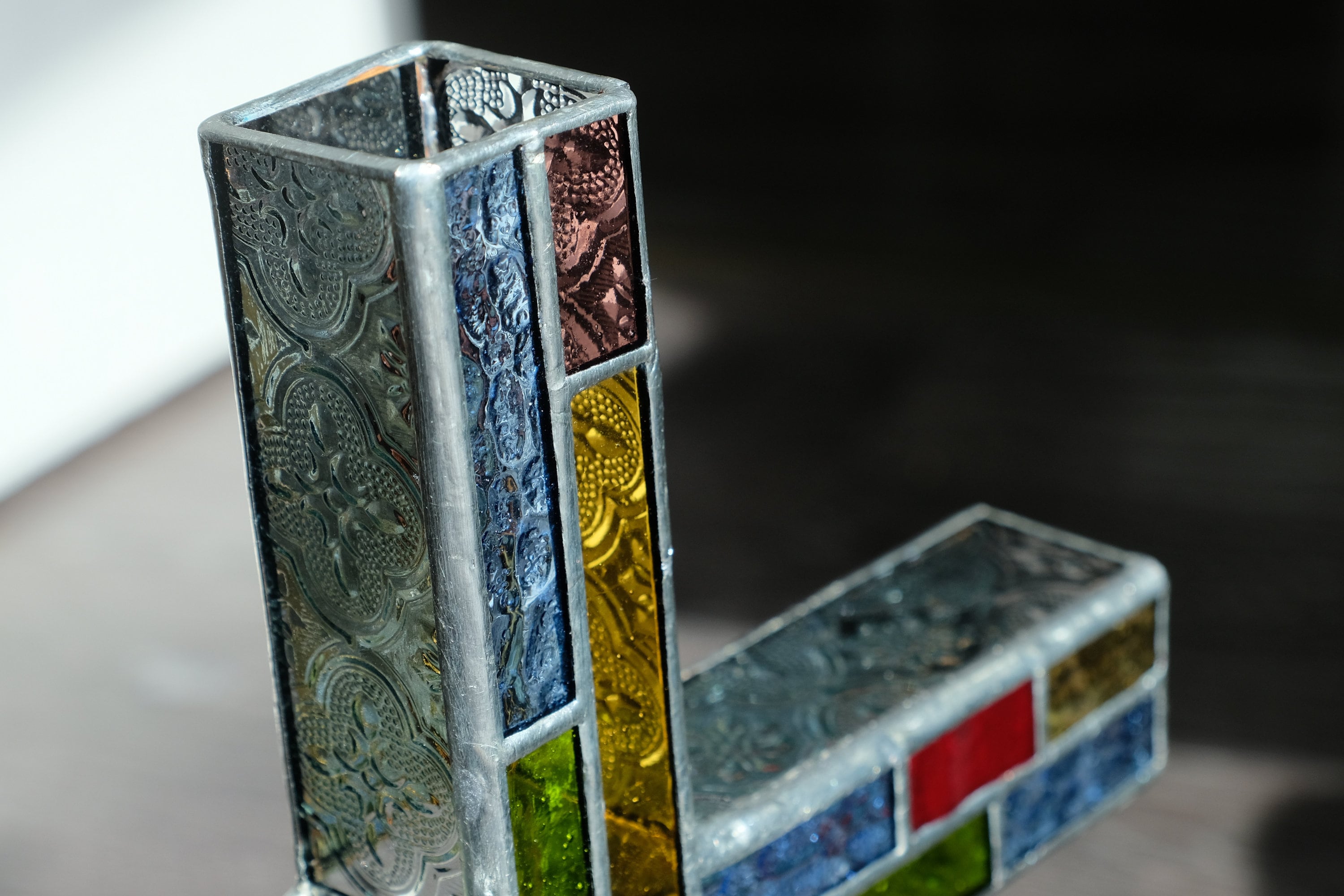 Scala Sancta holy Stairs Christian Cross Stained Glass Jesus Christ ...