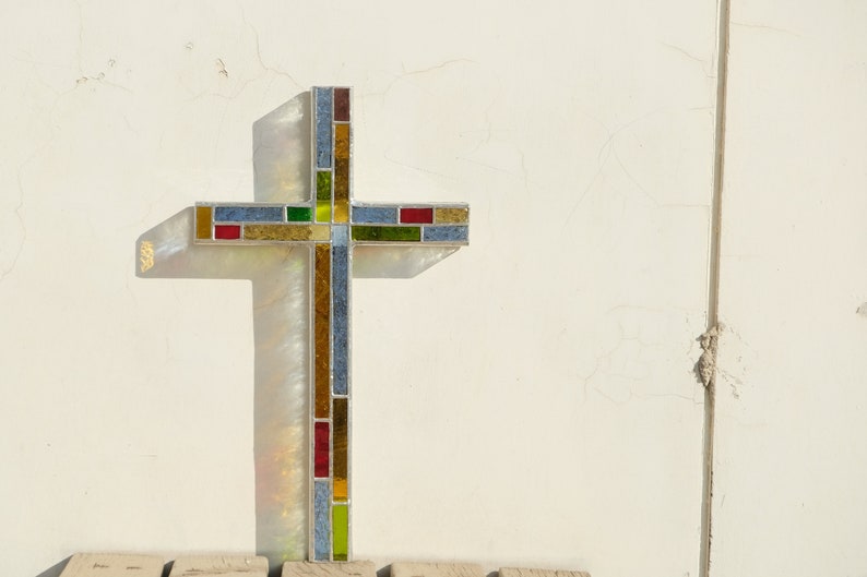 Scala Sancta (holy Stairs) - Christian Cross Stained Glass Jesus Christ ...