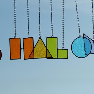 Shalom Sun Catcher - Stained Glass Jesus Christ Christian Gift Home ...