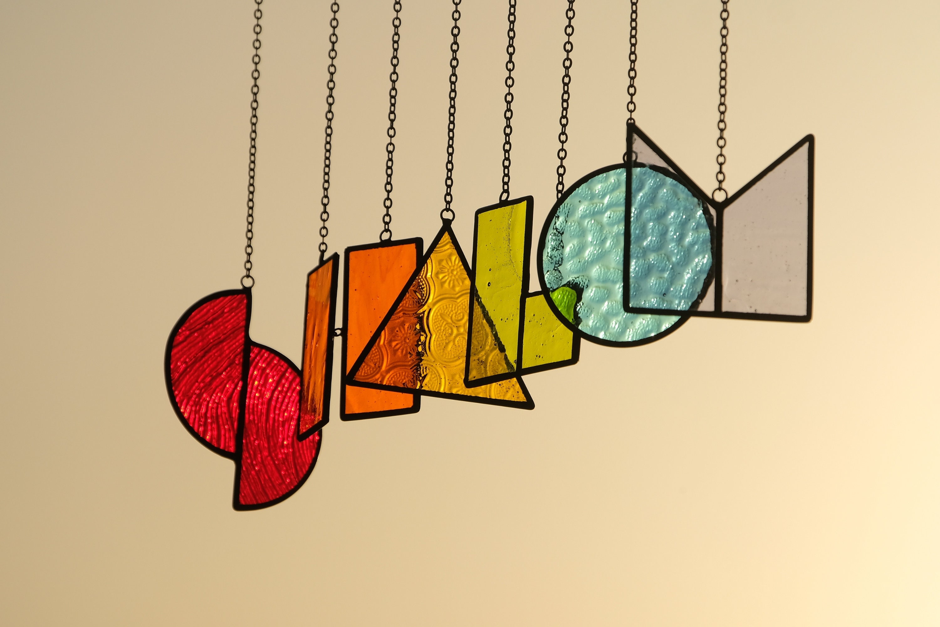 Shalom Sun Catcher Stained Glass Jesus Christ Christian Gift Home Decor ...