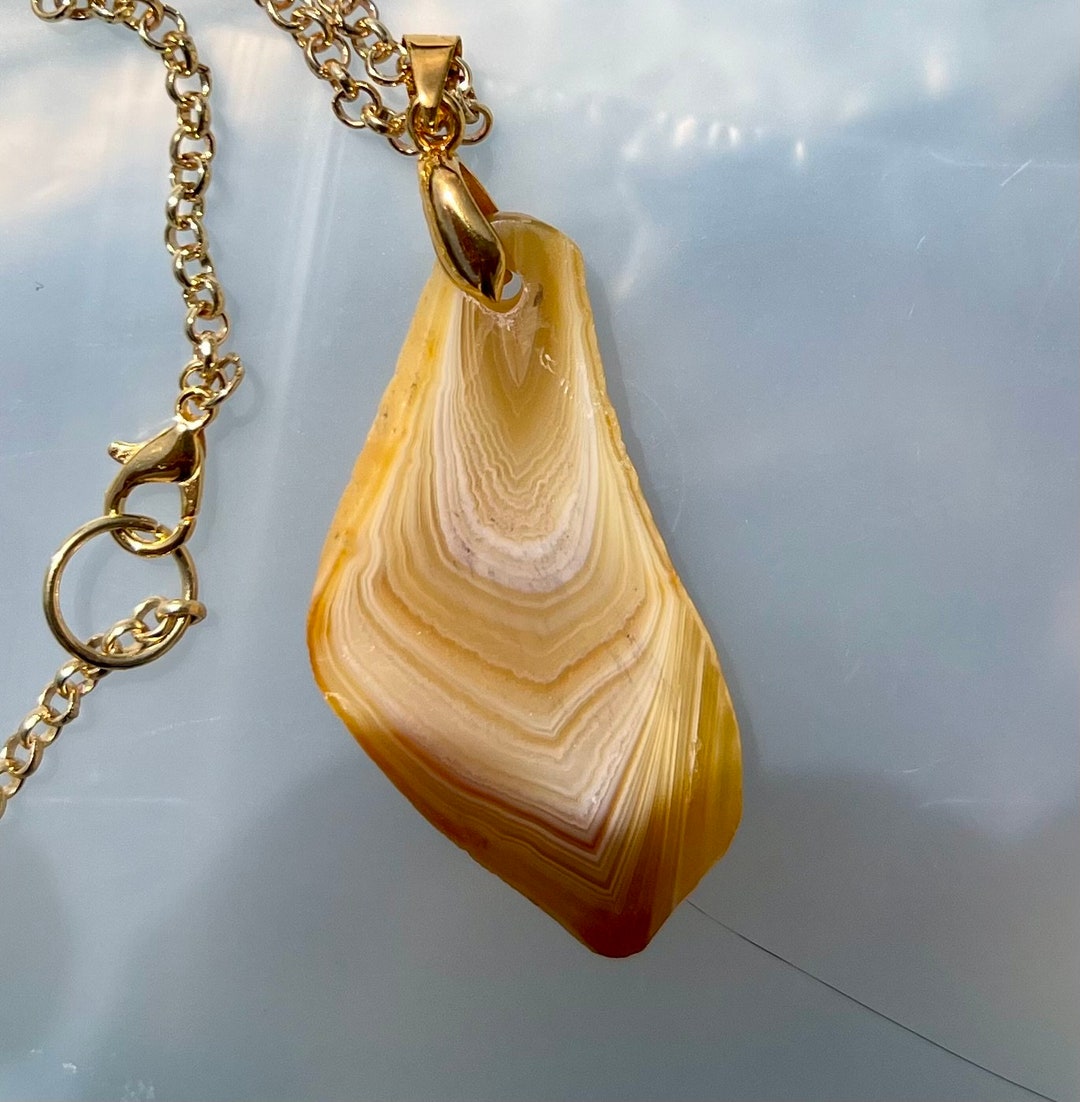 Island Agate Mermaid Tails (B) Pendant Necklaces - Etsy