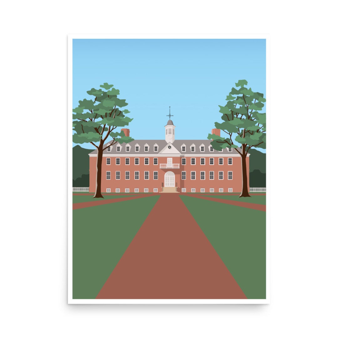 Wren Building, William and Mary - Etsy