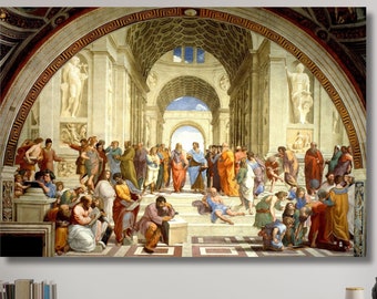 The School of Athens - Etsy