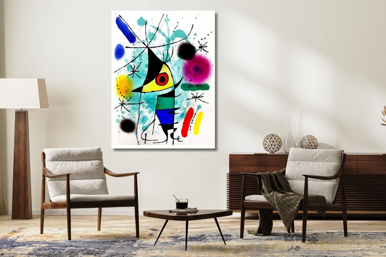 The Singing Fish Print Joan Miro(1972),joan Miro Poster Print,joan Miro ...