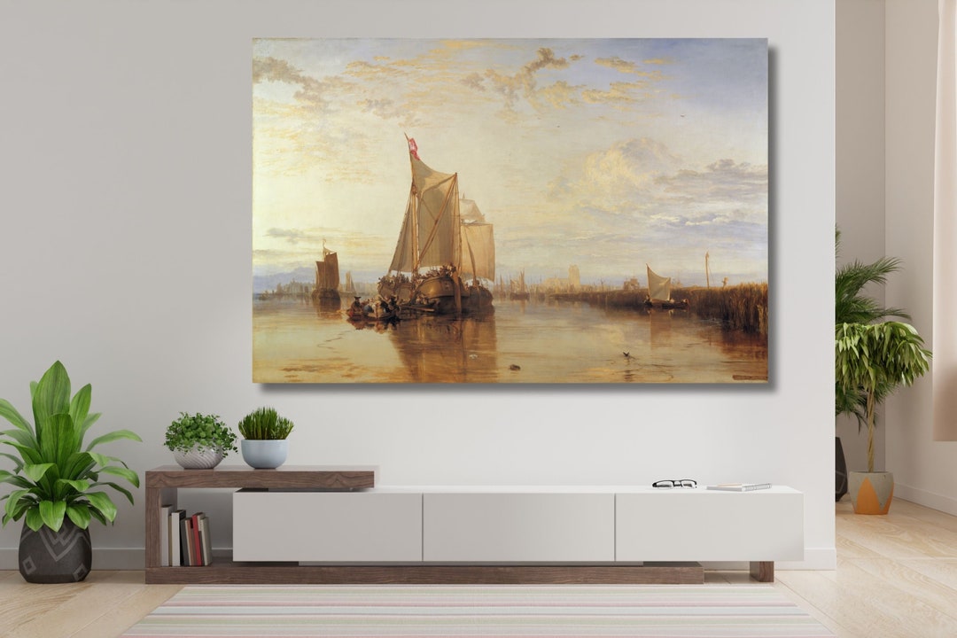 Joseph Mallord William Turner Print Dort or Dordrecht, the Dort Packet ...
