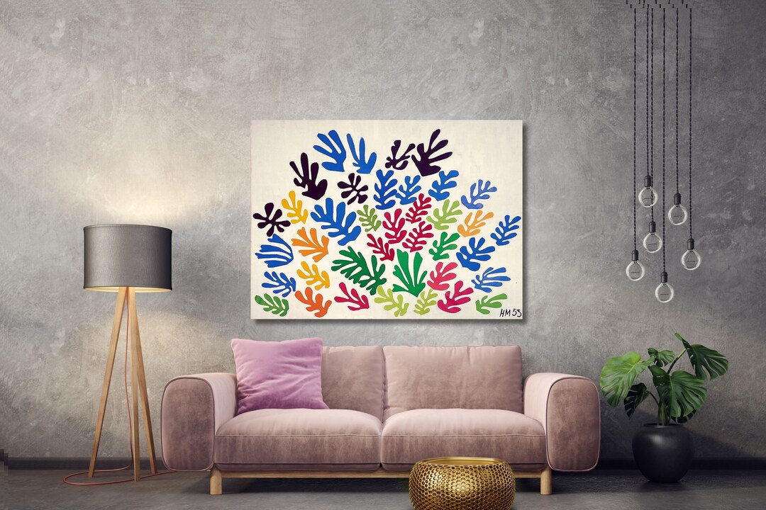 Henri Matisse Print Sprey of Leaves on Canvas,henri Matisse Artworks ...