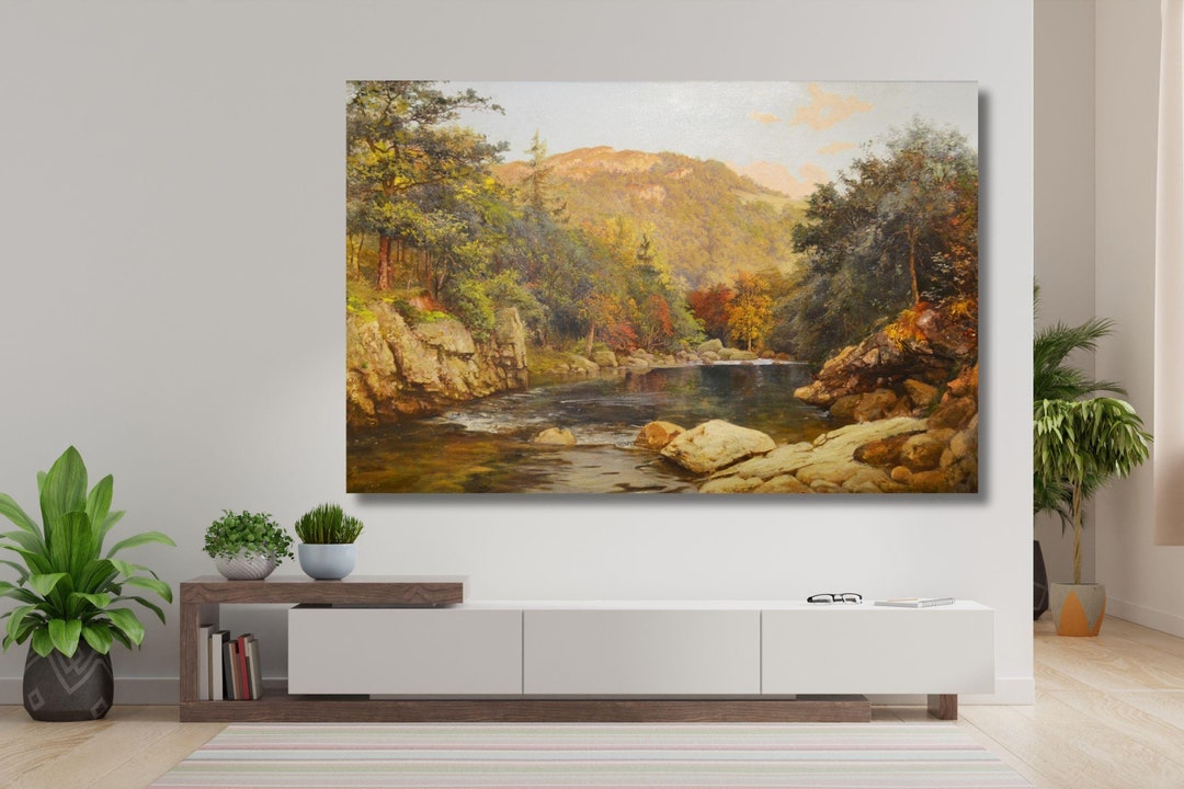Otto Reinhold Jacobi Canadian Print Autumn Canvas Wall Art,autumn ...