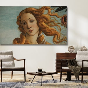 Sandro Botticelli Print the Birth of the Venus(1485), Canvas Wall Art ...