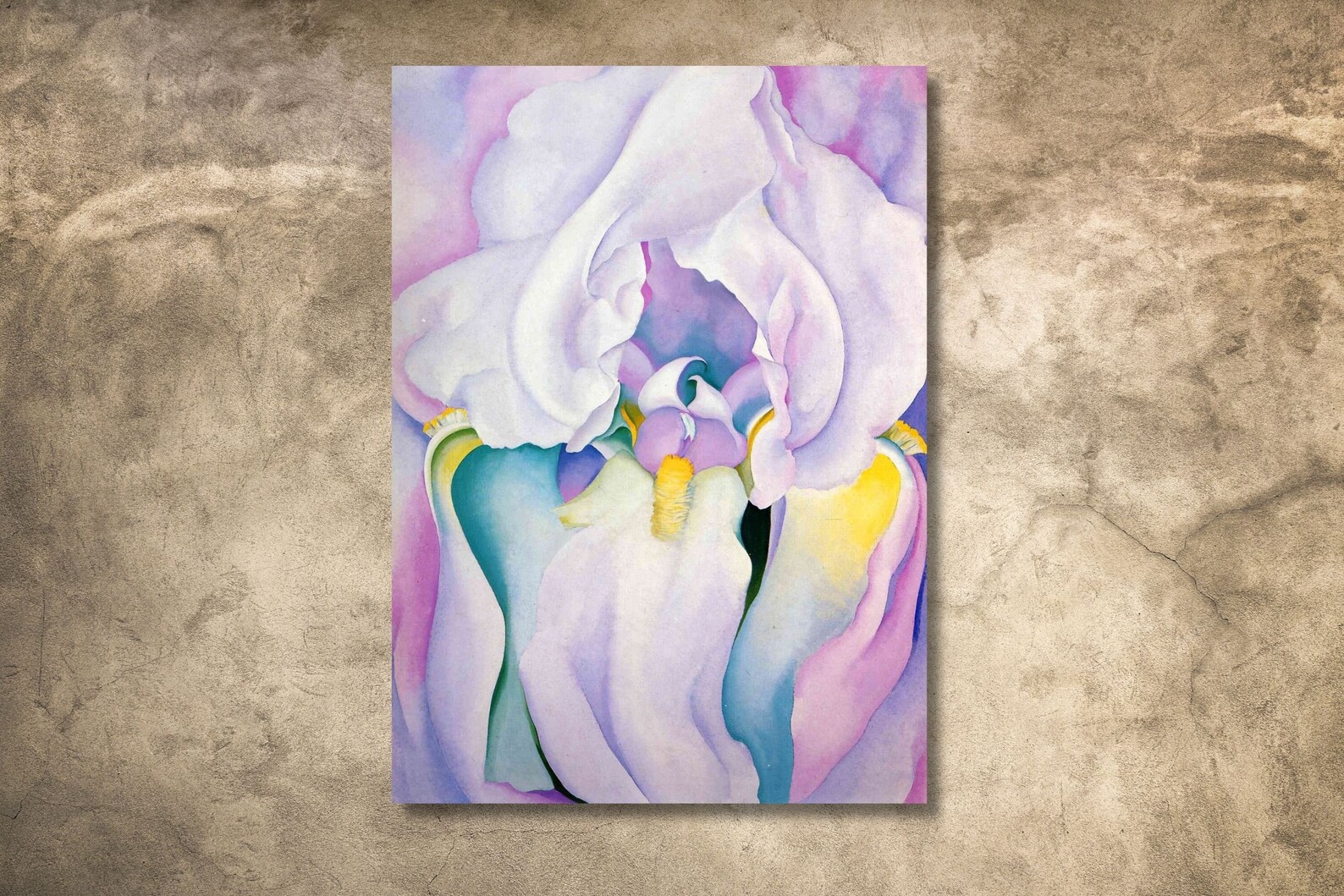 Georgia O'keeffe Flower Wall Art Print Canvas Ready to Hang40 - Etsy