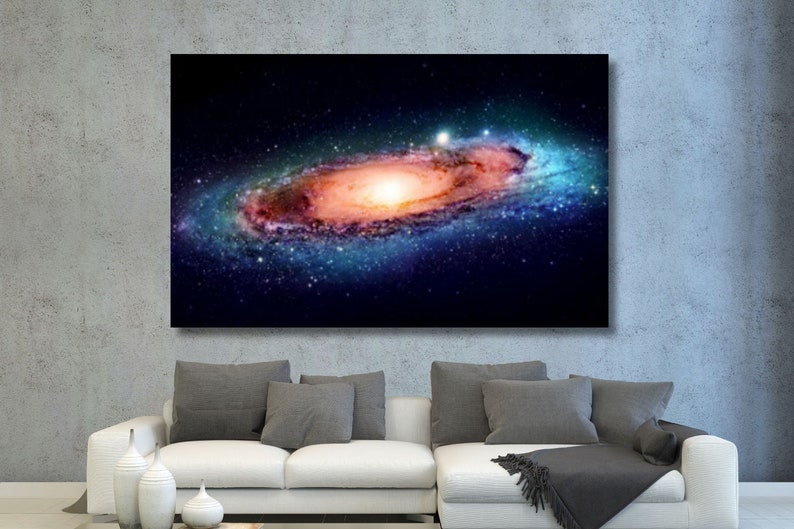 Milky Way Galaxy Space James Webb Space Telescope 2016 print on Canvas ...