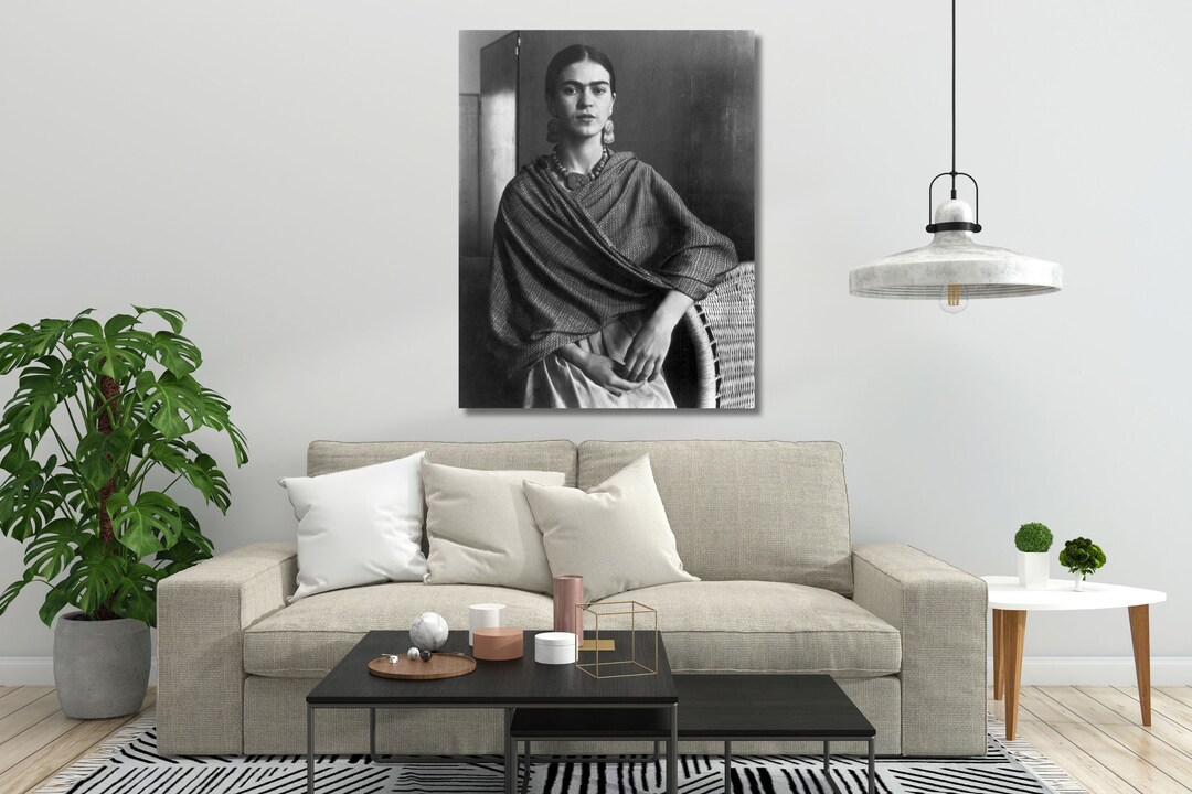 Rare Frida Kahlo Canvas, Vintage Frida Kahlo Poster, Frida Kahlophoto ...
