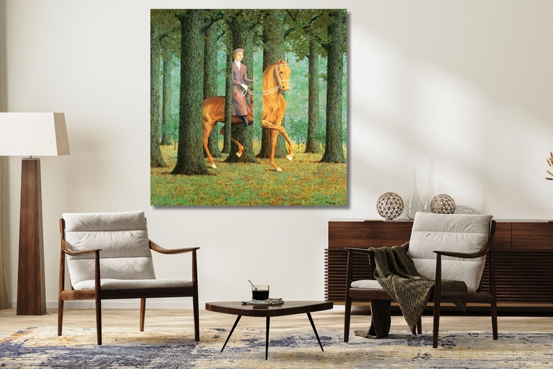 René Magritte the Blank Signature Print Wall Art 14 - Etsy Canada