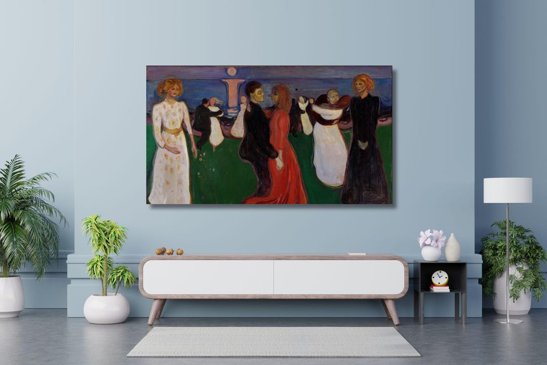 The Dance of Life Print by Edvard Munch, Edvard Munch Wall Art,edvard ...