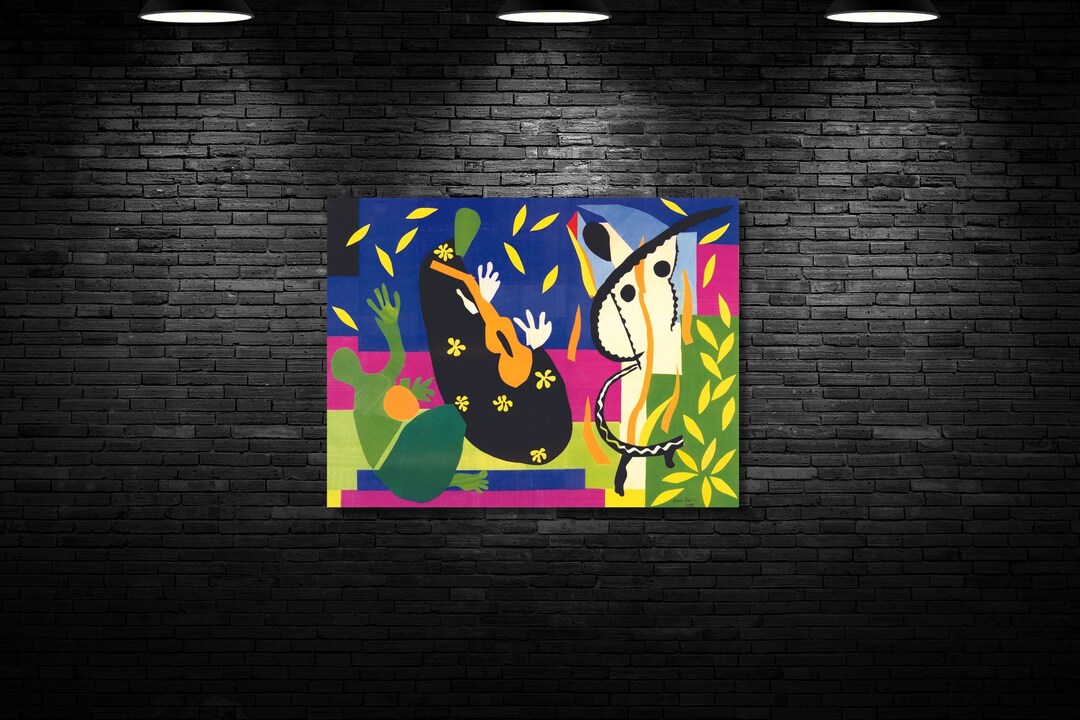 Henri Matisse,matisse Print Sorrow of the King 1952 Canvas,henri ...