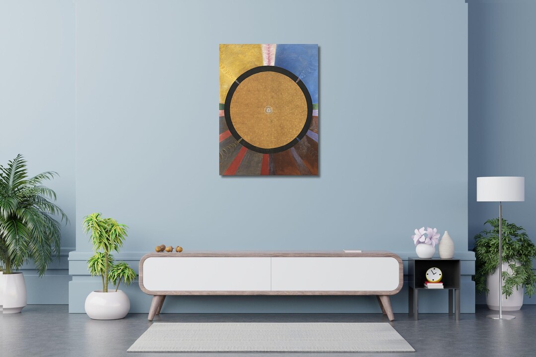 Hilma Af Klint Print Altarpiece No.3 Group X Abstract Canvas Wall Art 8 ...