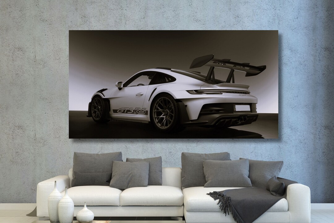 Porsche 992 GT3 RS Supercar Poster Print,wall Art Car Photography ...