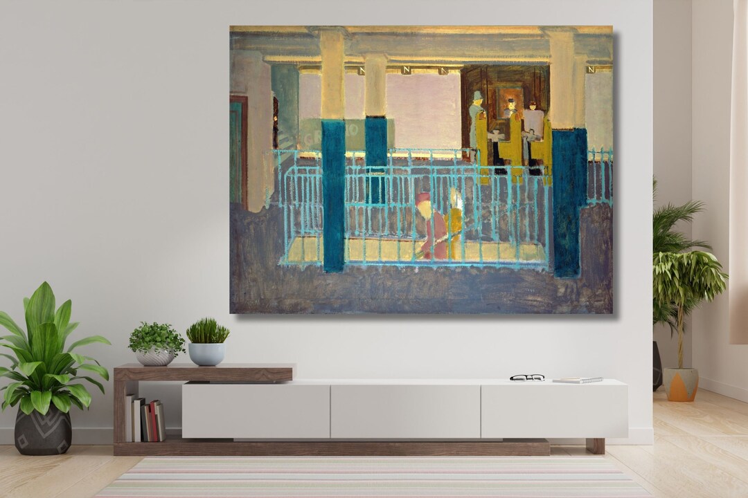 Mark Rothko Print Entrance to the Subway 1938 Canvas Wall Art,rothko ...