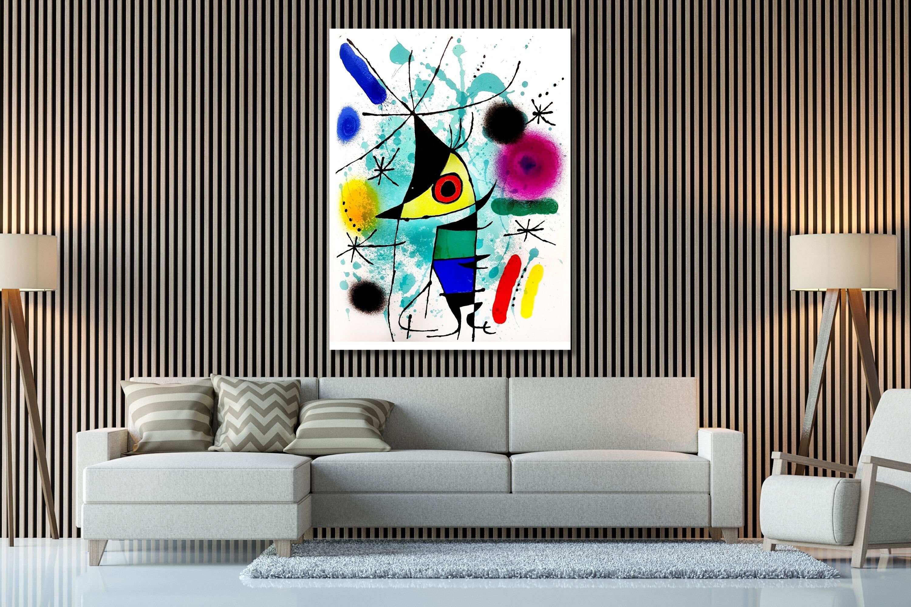 The Singing Fish Print Joan Miro(1972),joan Miro Poster Print,joan Miro ...