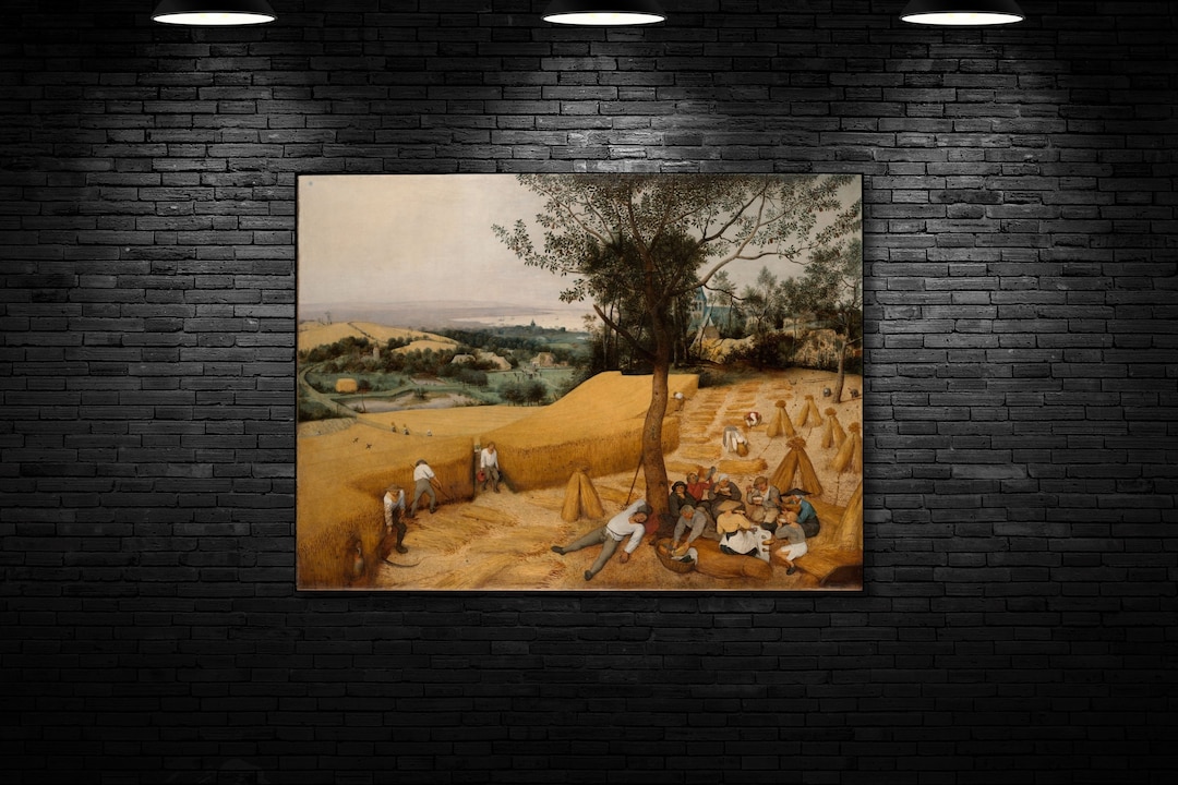 The Harvesters (1565) by Pieter Bruegel the Elder,pieter Bruegel the ...