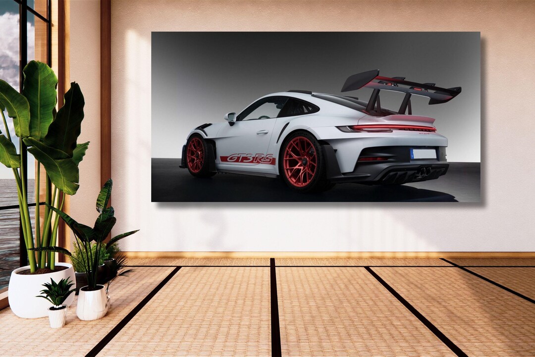 Porsche-911-992-gt3-rs3 Porsche Canvas Print,porsche Wall Art,sport Car ...