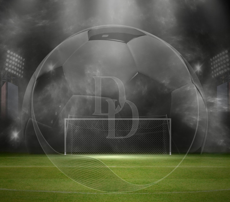 Soccer Field Backdrop, Sports Backdrop, Team Photo, Soccer Banner ...