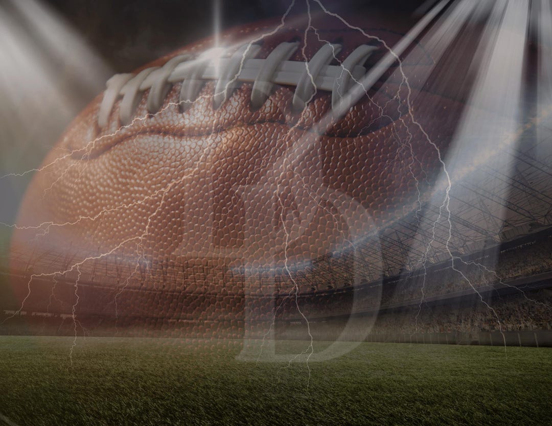 Football Field Digital Backdrop: High-res Sports Photo PNG (instant ...