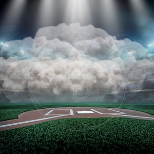 Baseball Field Backdrop Design PNG - Photography | Baseball Background ...