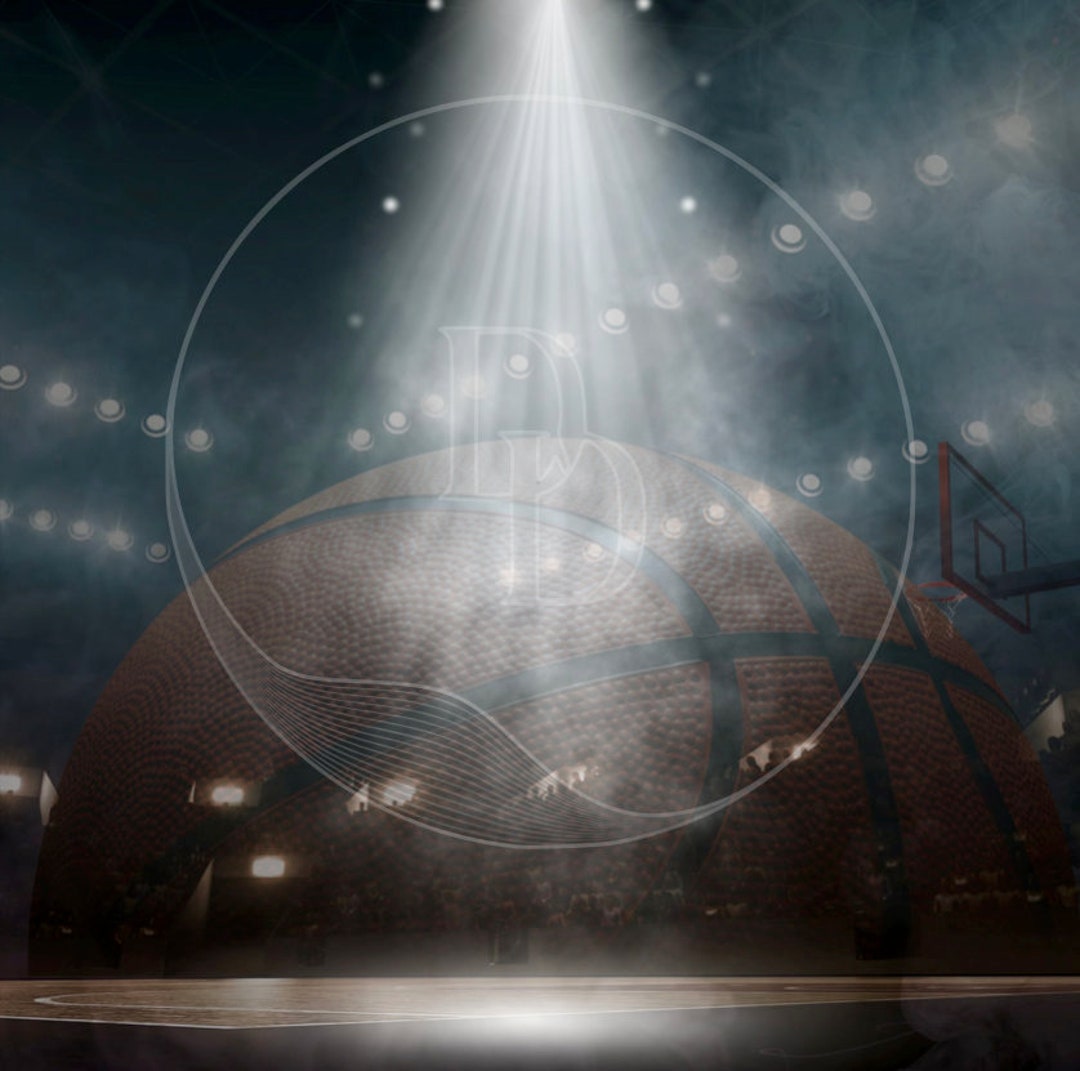 Basketball Backdrop for Team Photo, Sublimation, Photoshop Template ...