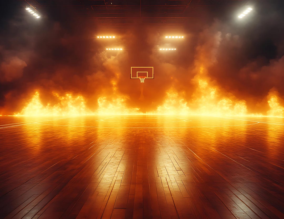 Basketball Court Digital Backdrop Photography Basketball PNG Photoshop ...