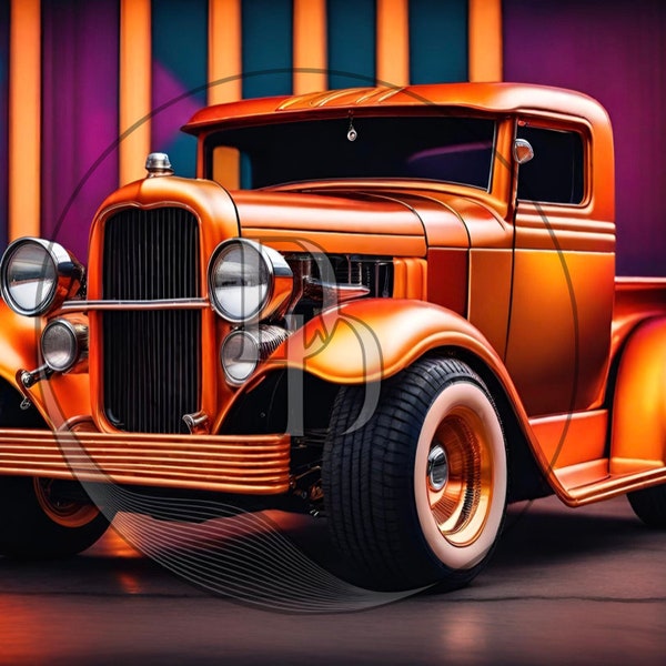 Hot Rod Artwork - Etsy