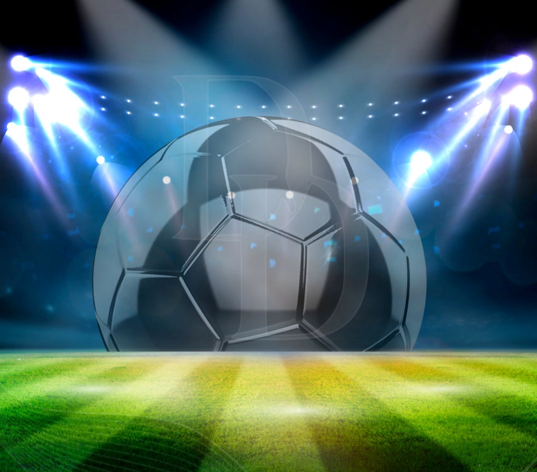 Soccer Backdrop PNG, Soccer Photoshop Template, Design for Sublimation ...