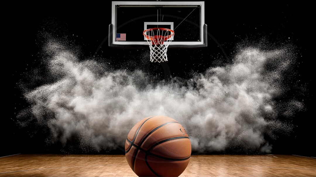 Basketball Banner Digital Backdrop - Photography | Basketball PNG ...