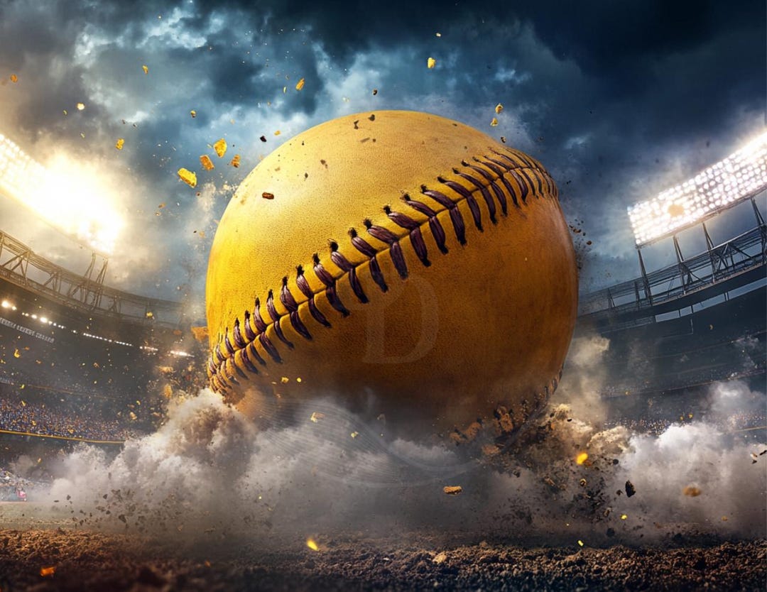 Softball Backdrop PNG - Photography Backdrop | Softball Backdrop Design ...