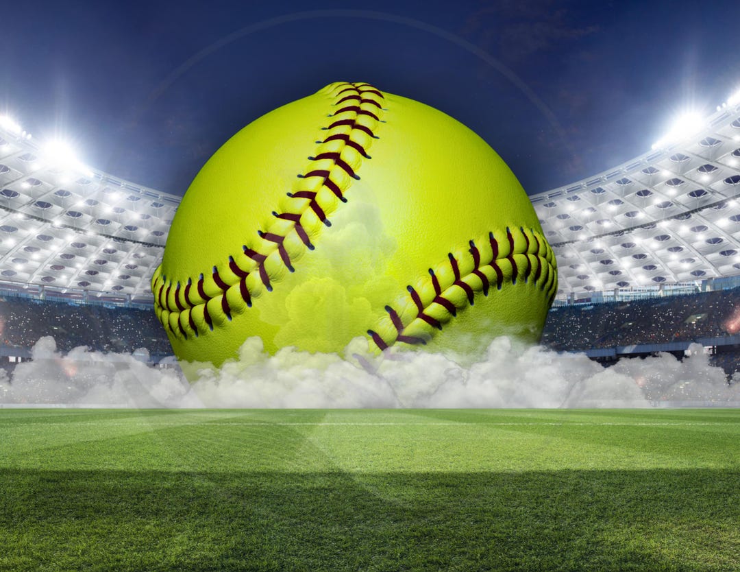 Softball Backdrop - Photography Backdrop | Softball Backdrop Design ...