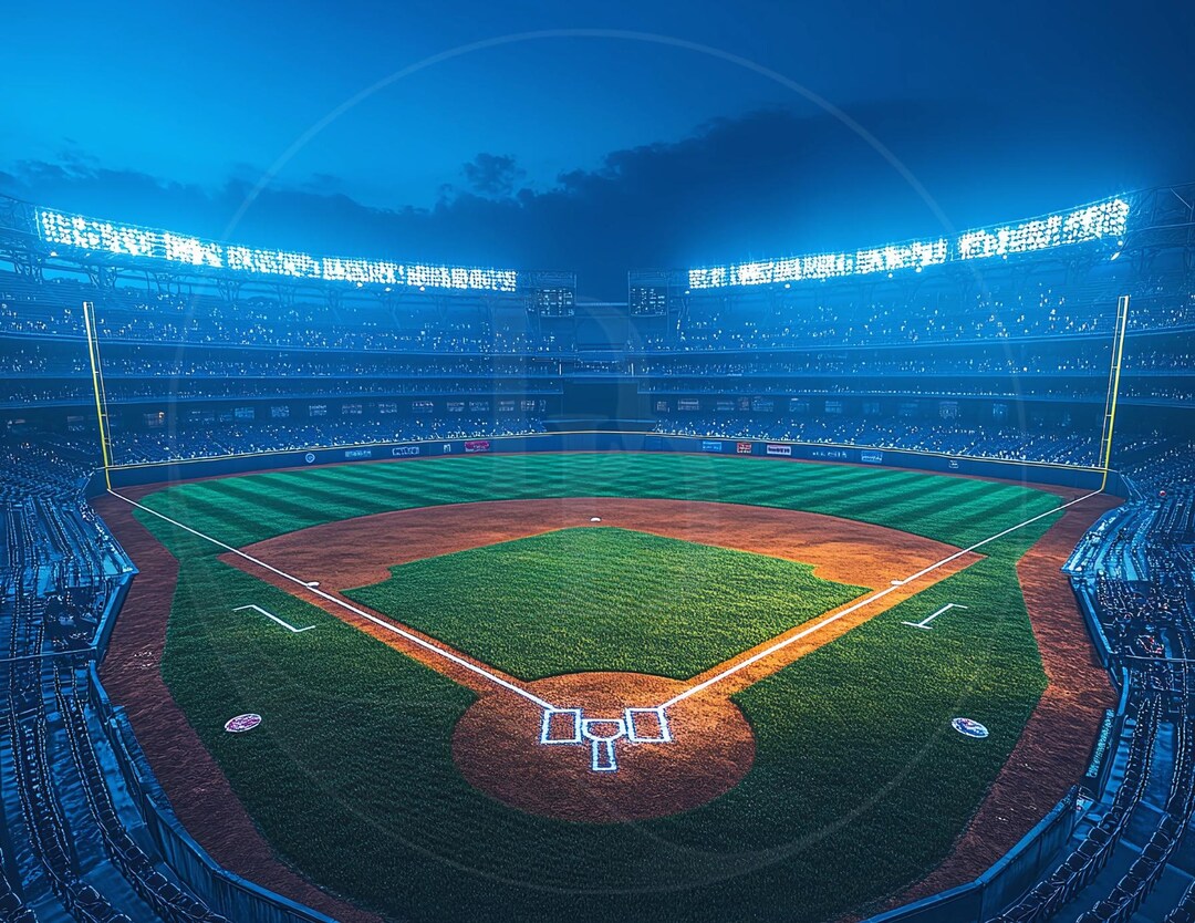 Baseball Stadium Photography Backdrop: High-resolution Sports ...